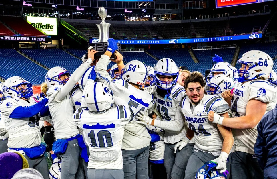 Fairhaven football enjoys redemption with second title in three years ...