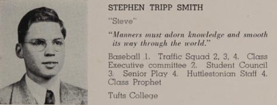 Stephen Smith '47 Leaves Bequest to his Alumni Assoc - News - Fairhaven ...